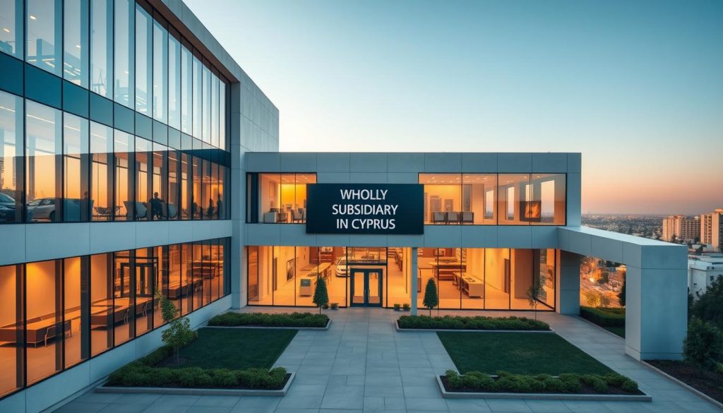 Wholly subsidiary in Cyprus